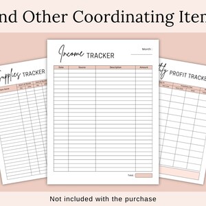 Canva Printable Payment Tracker Monthly Bill Tracker Bill - Etsy