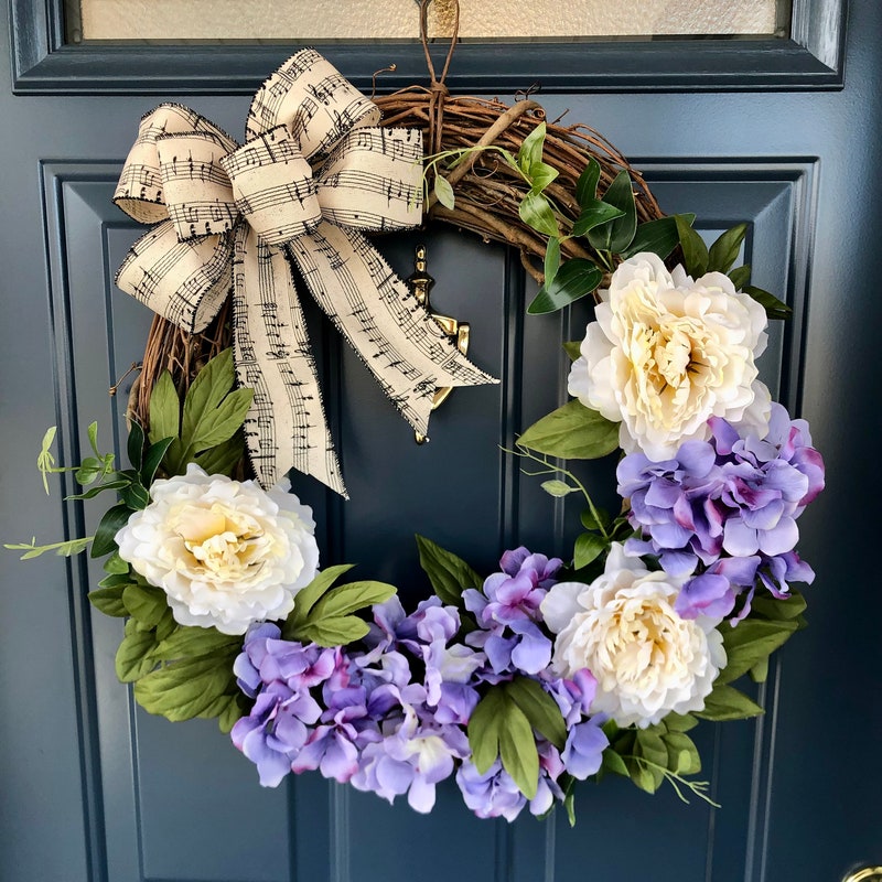 Musical Notes Wreath - Etsy
