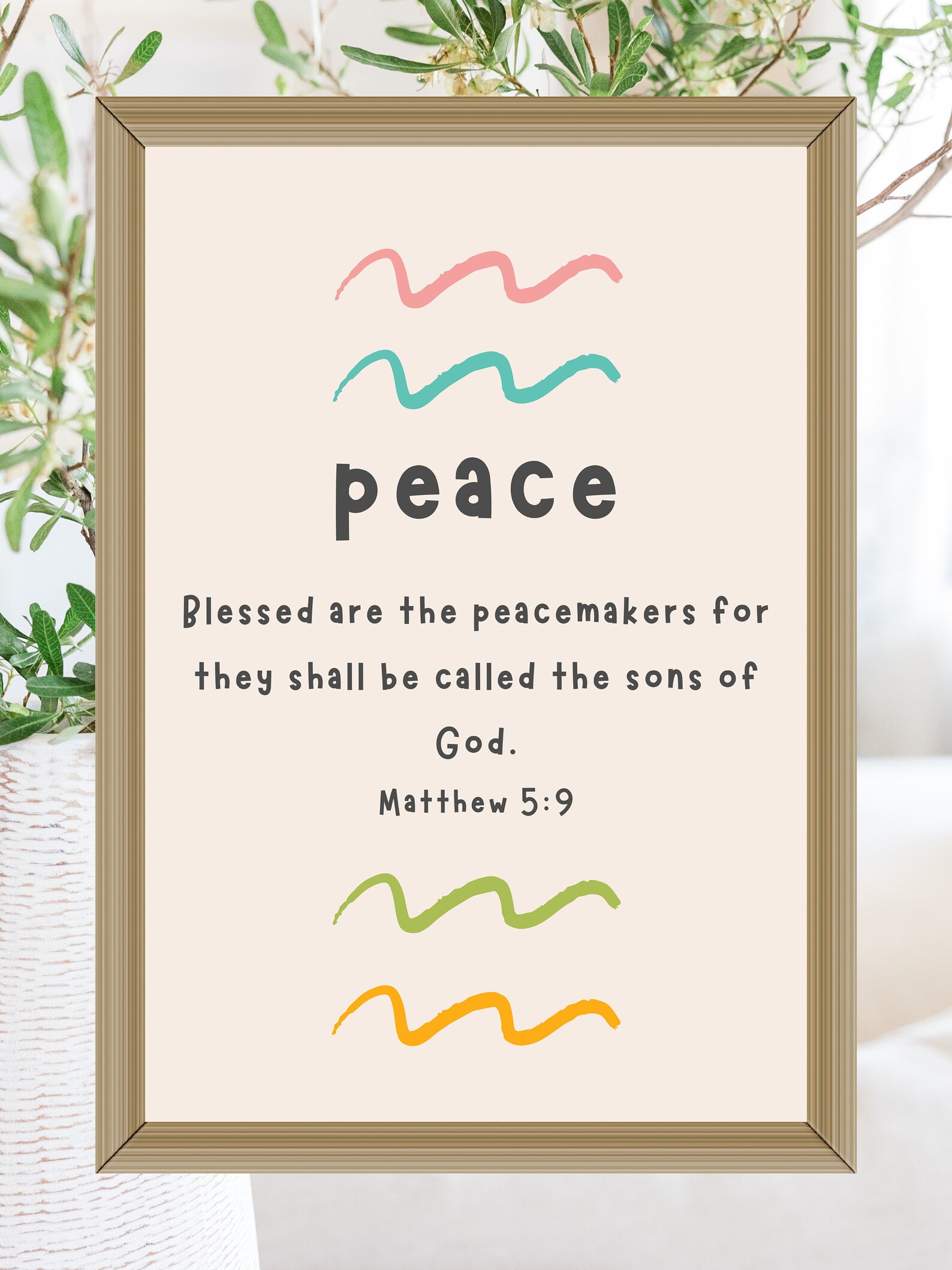 Fruit of the Spirit Bible Verse Posters - Etsy