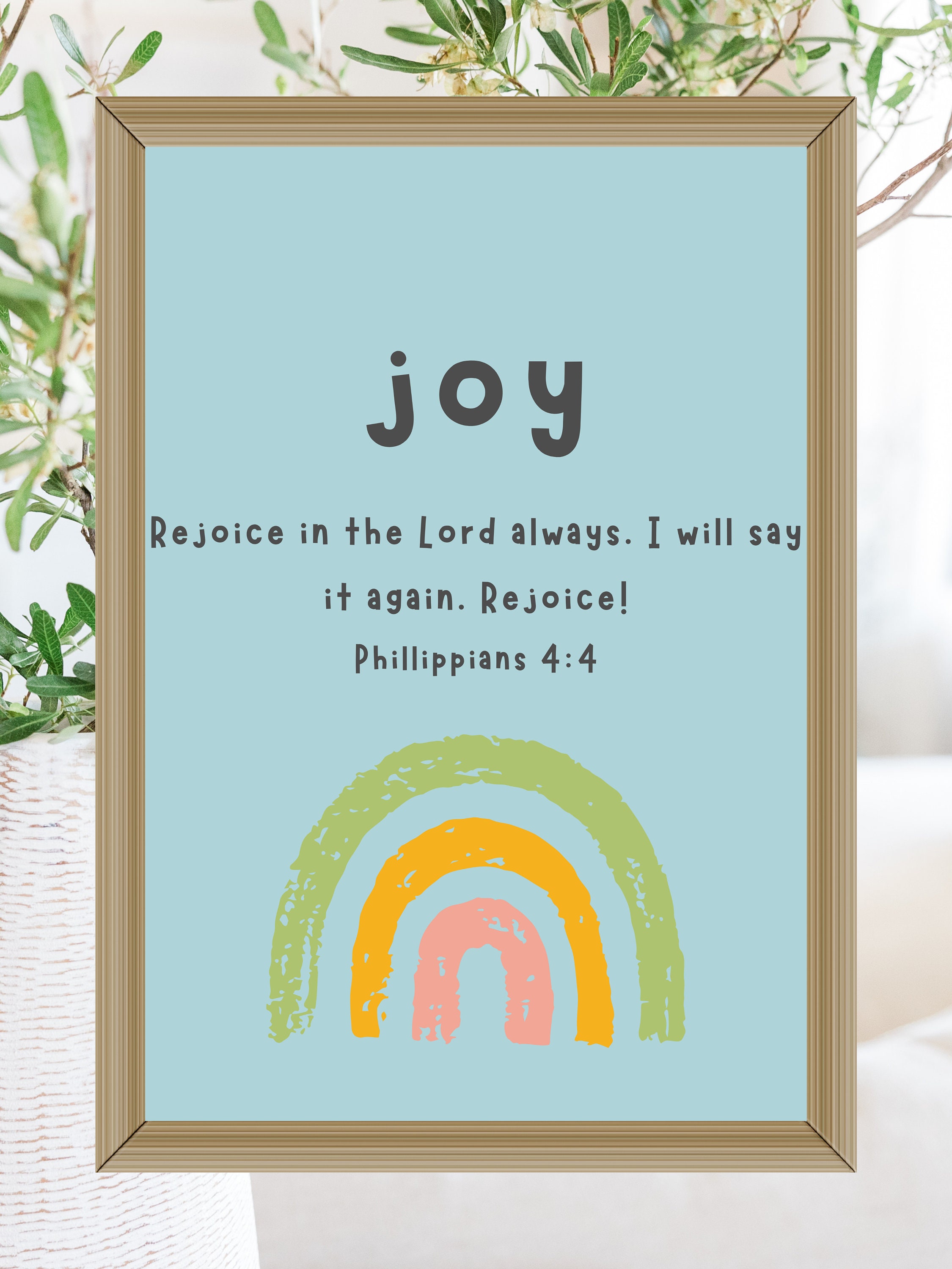 Fruit of the Spirit Bible Verse Posters - Etsy
