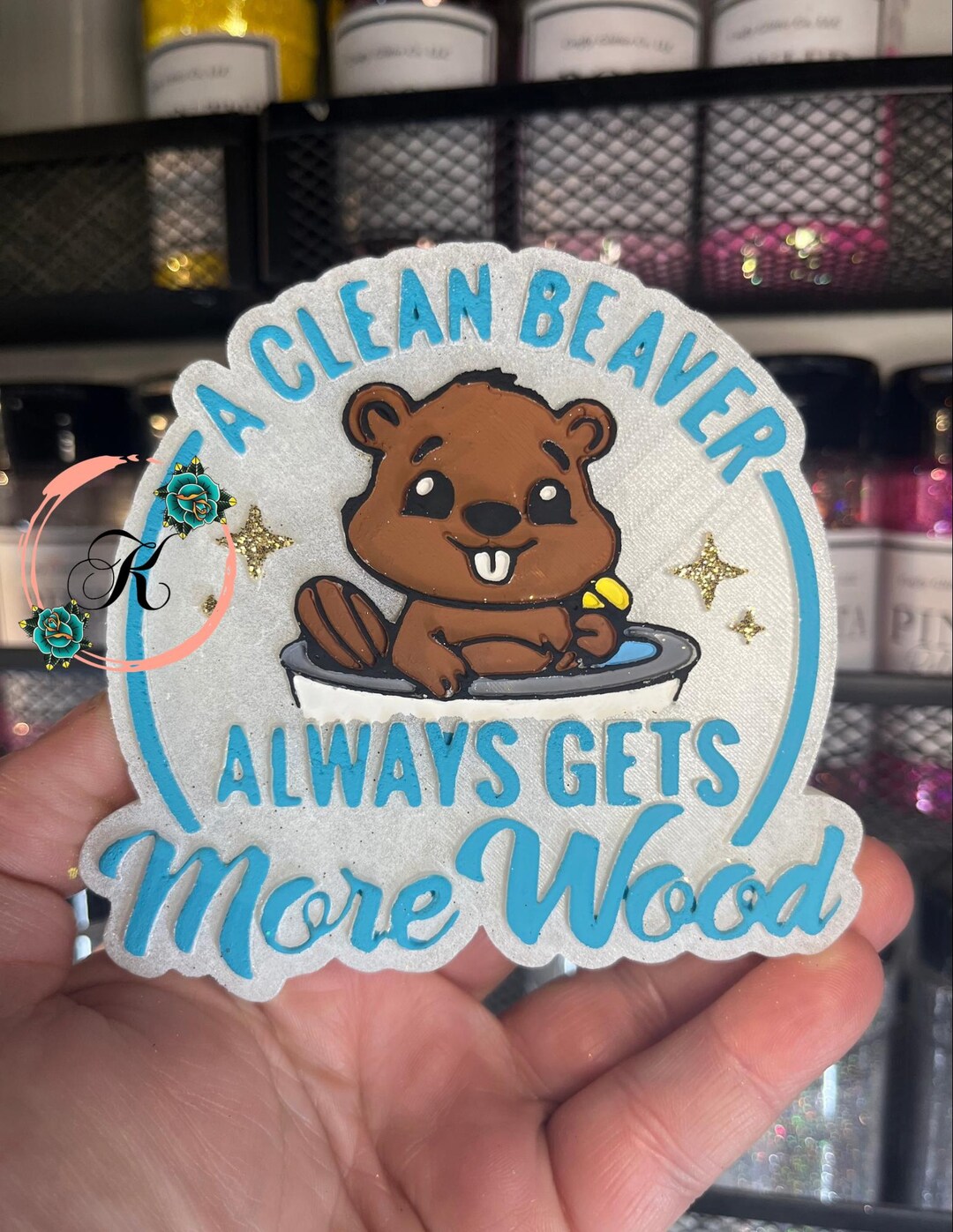A Clean Beaver Always Gets More Wood Car Freshener - Etsy