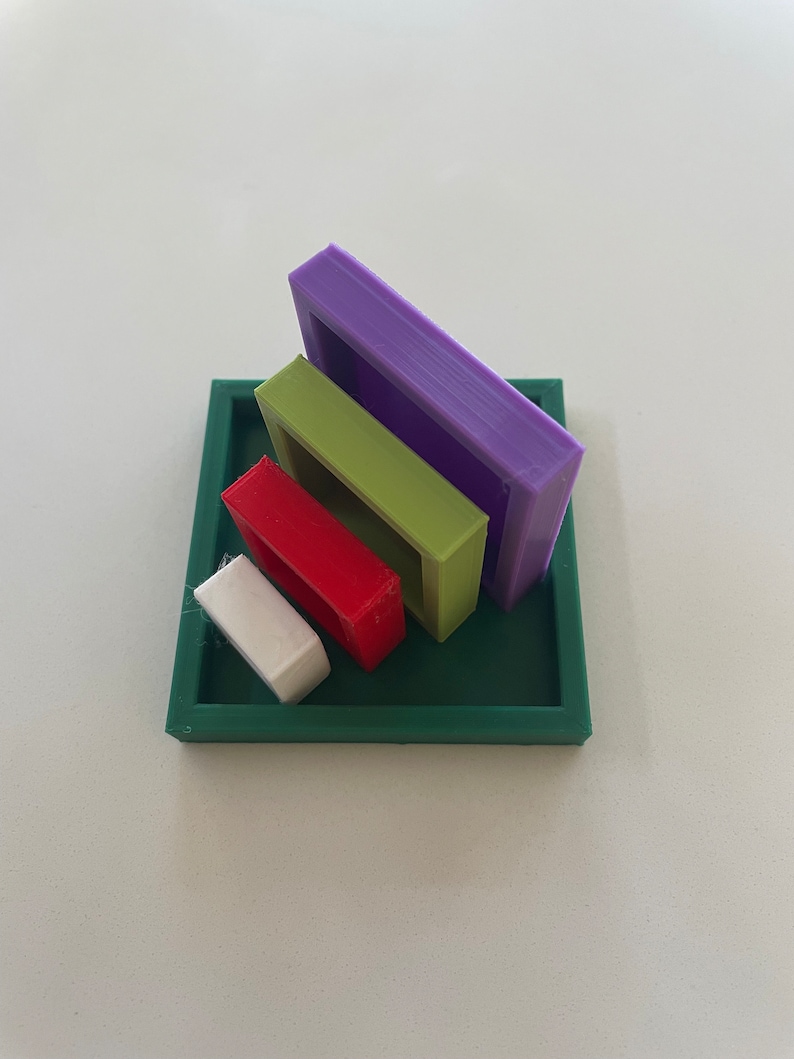 New and Improved Colors! Math Learning Aids, Cuisenaire Rod Trays - Etsy
