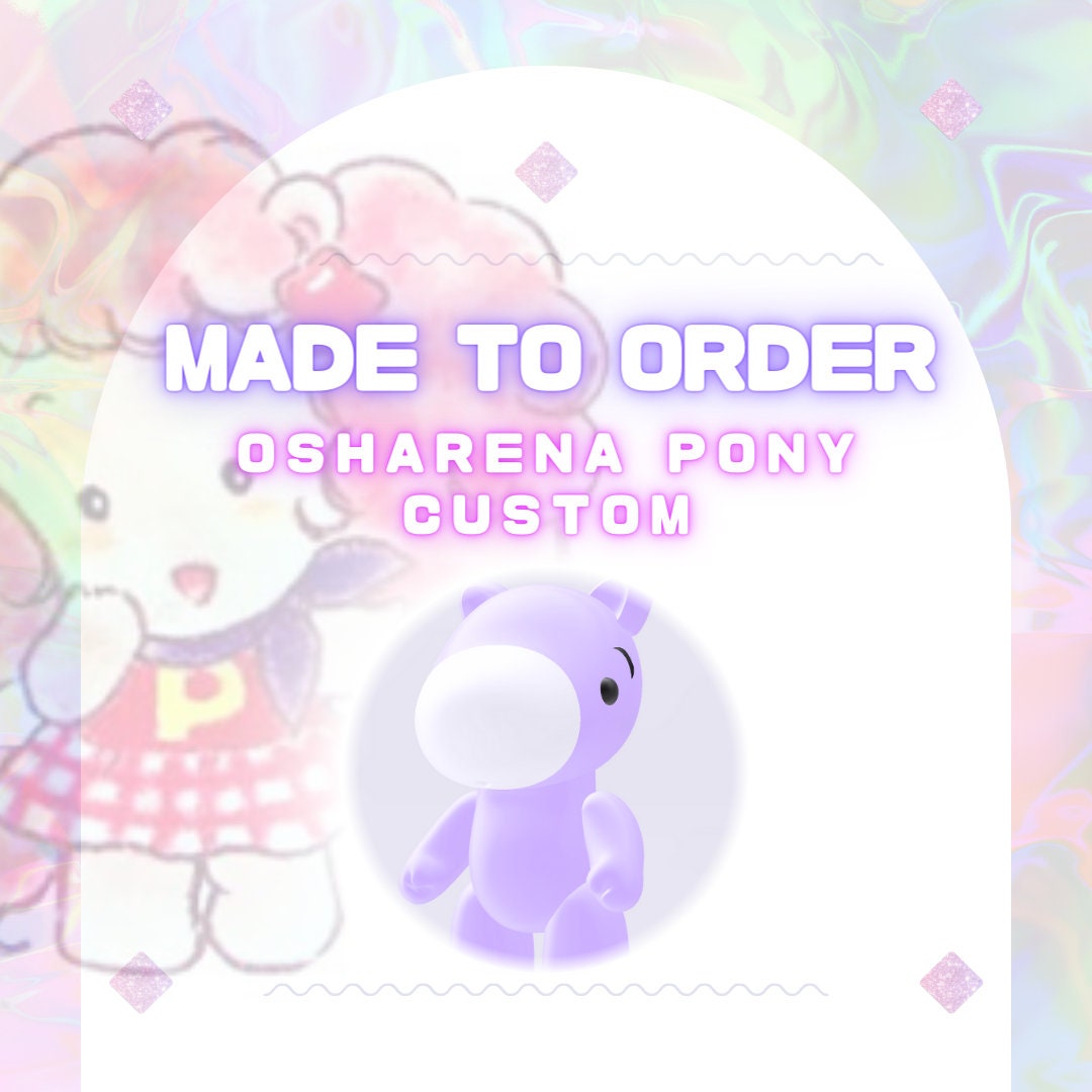Made to Order: MLP Osharena Pony (takara Pony, My Little Pony) Custom ...