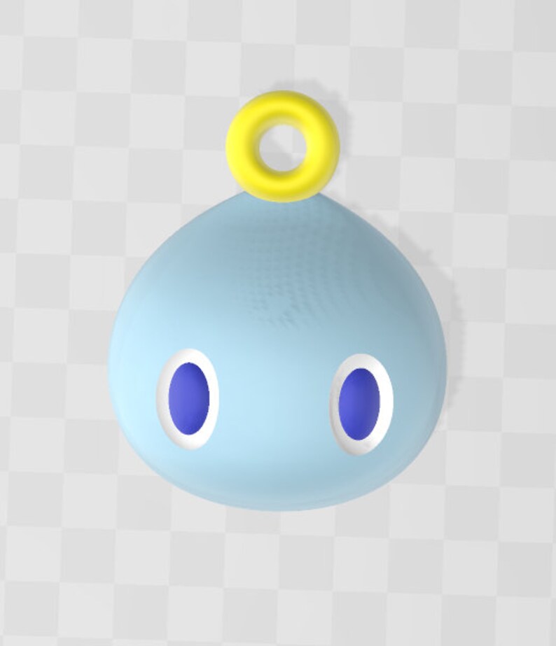 Made to Order: 3D Printed Sonic Chao Charm Tags choose Between Hero ...