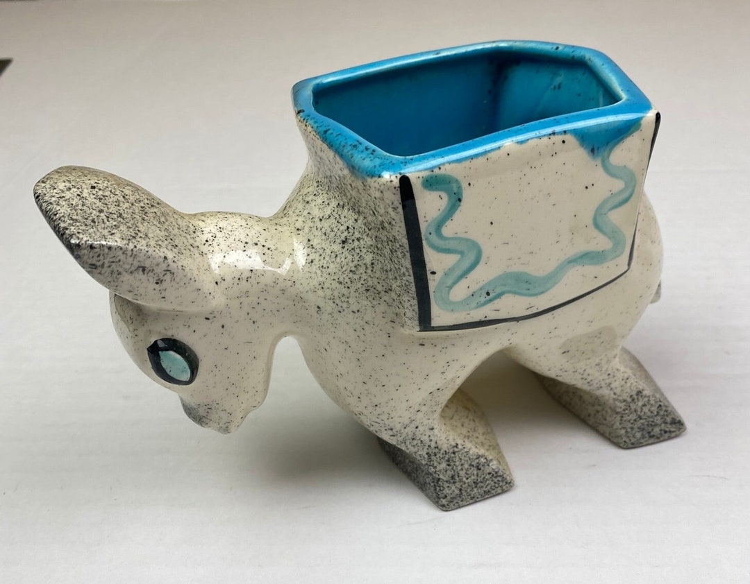 Loma New Mexico Pottery Donkey Jackass Stoneware Pot Planter for Plants ...