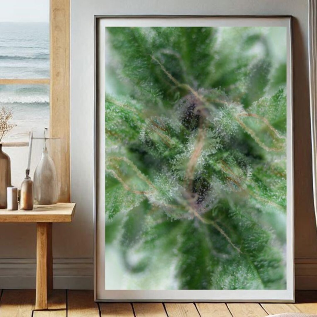 Printable Marijuana Art / Cannabis Digital Design Pdf Png Jpg Svg for ...