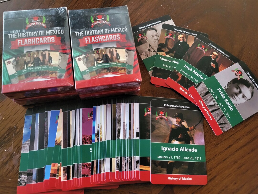 MEXICAN Art, FRIDA Kahlo, Flash CARDS, Unique 50+cards History Teacher ...
