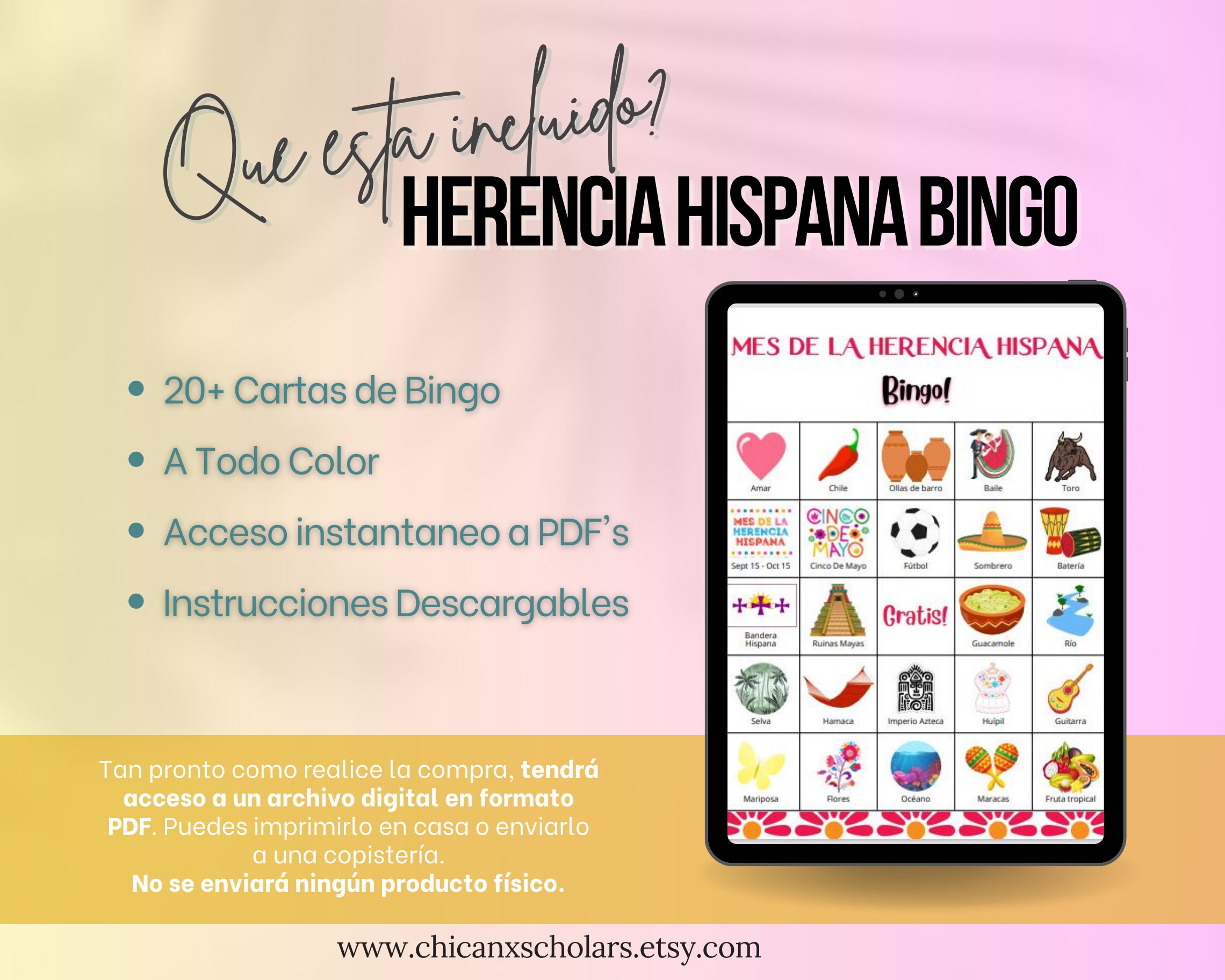 JUEGOS Para Adultos, Herencia Hispana, Lotería Digital, Descargar ...