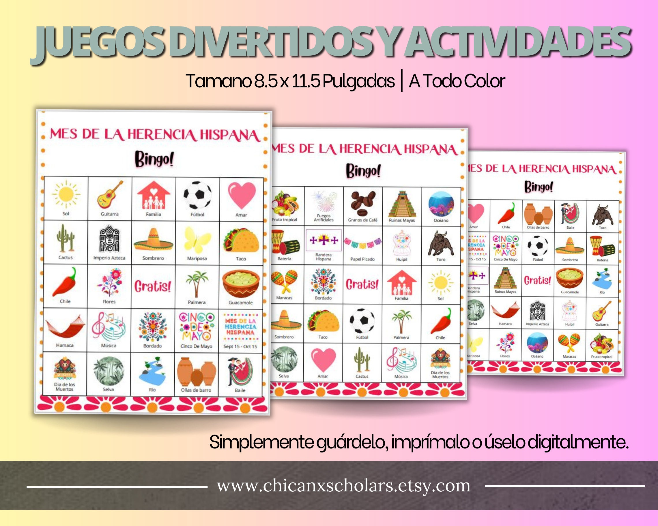 JUEGOS Para Adultos, Herencia Hispana, Lotería Digital, Descargar ...