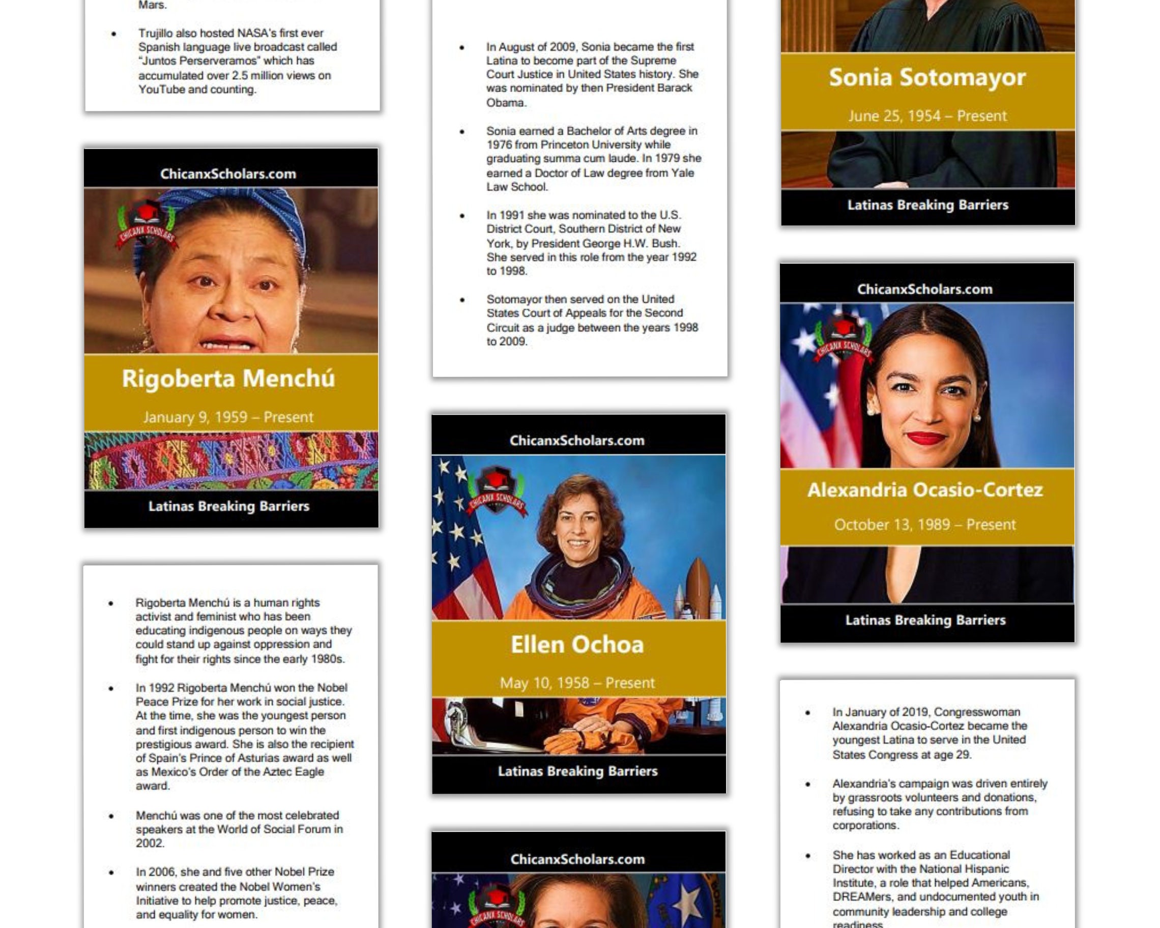 BULLETIN BOARDS, Flash CARDS, History for Kids, 150+ Hispanic Heritage ...