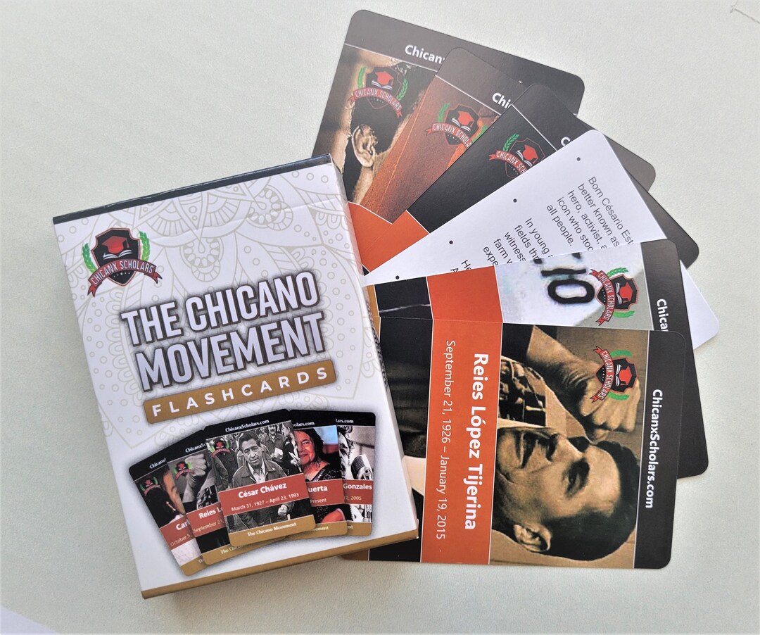 CHICANO, HISTORY Books, Flash CARDS, Hispanic Heritage Month Bulletin ...