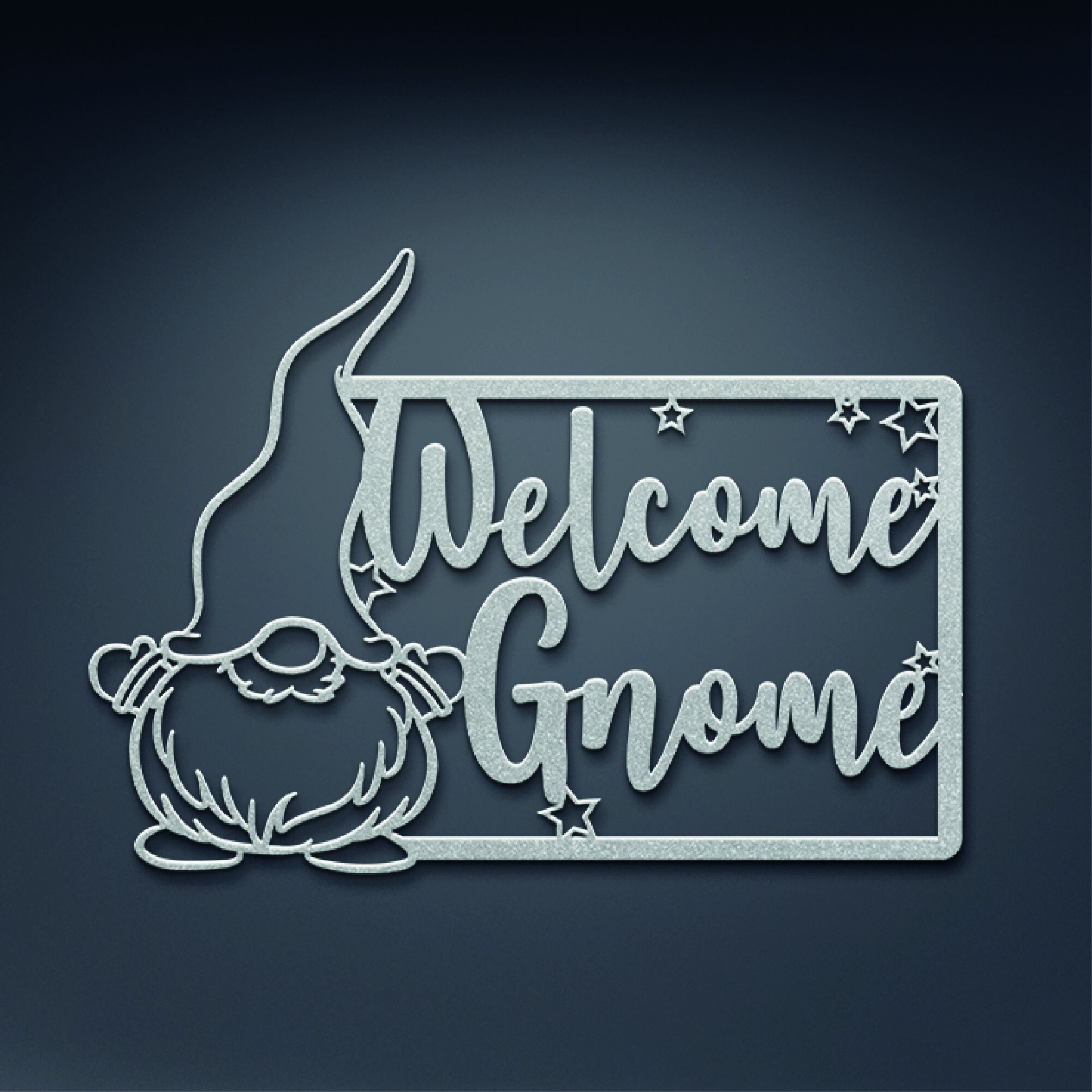 Welcome Gnome Gnomes Welcome Signs Welcome Door Sign Metal - Etsy