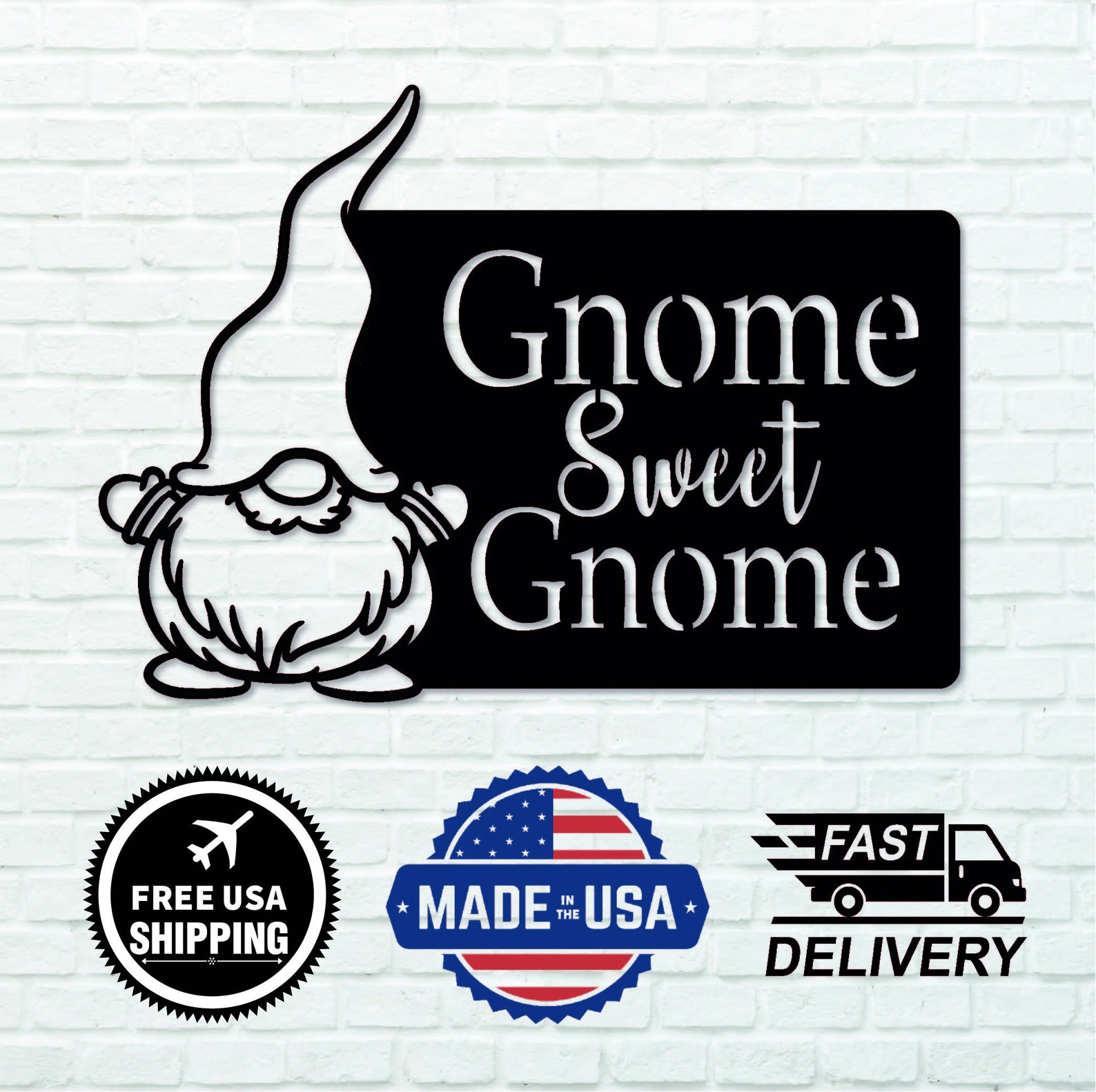 Gnomes Welcome Signs Welcome Gnome Gnome Sweet Gnome - Etsy