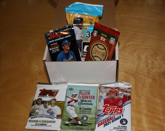 Baseball Card Mystery Box - Etsy