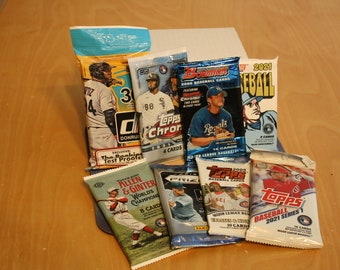 Mystery Box Baseball Packs - Etsy