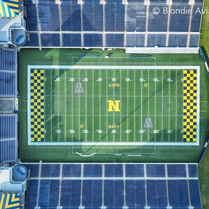 Topdown View of the Navy-marine Corps Stadium - Etsy