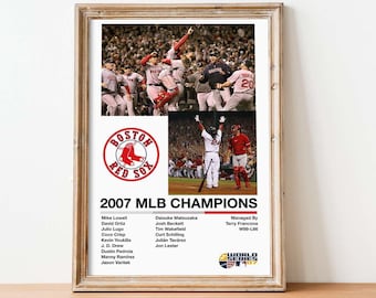 Boston Red Sox World Series Poster - Etsy