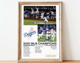 Dodgers World Series Poster - Etsy
