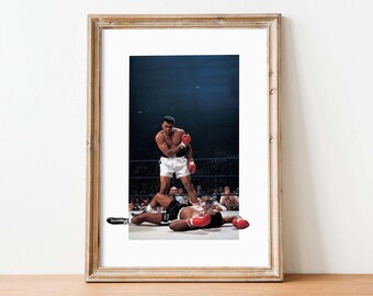 Ali Fight Poster - Etsy