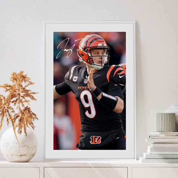 Joe Burrow Poster - Etsy