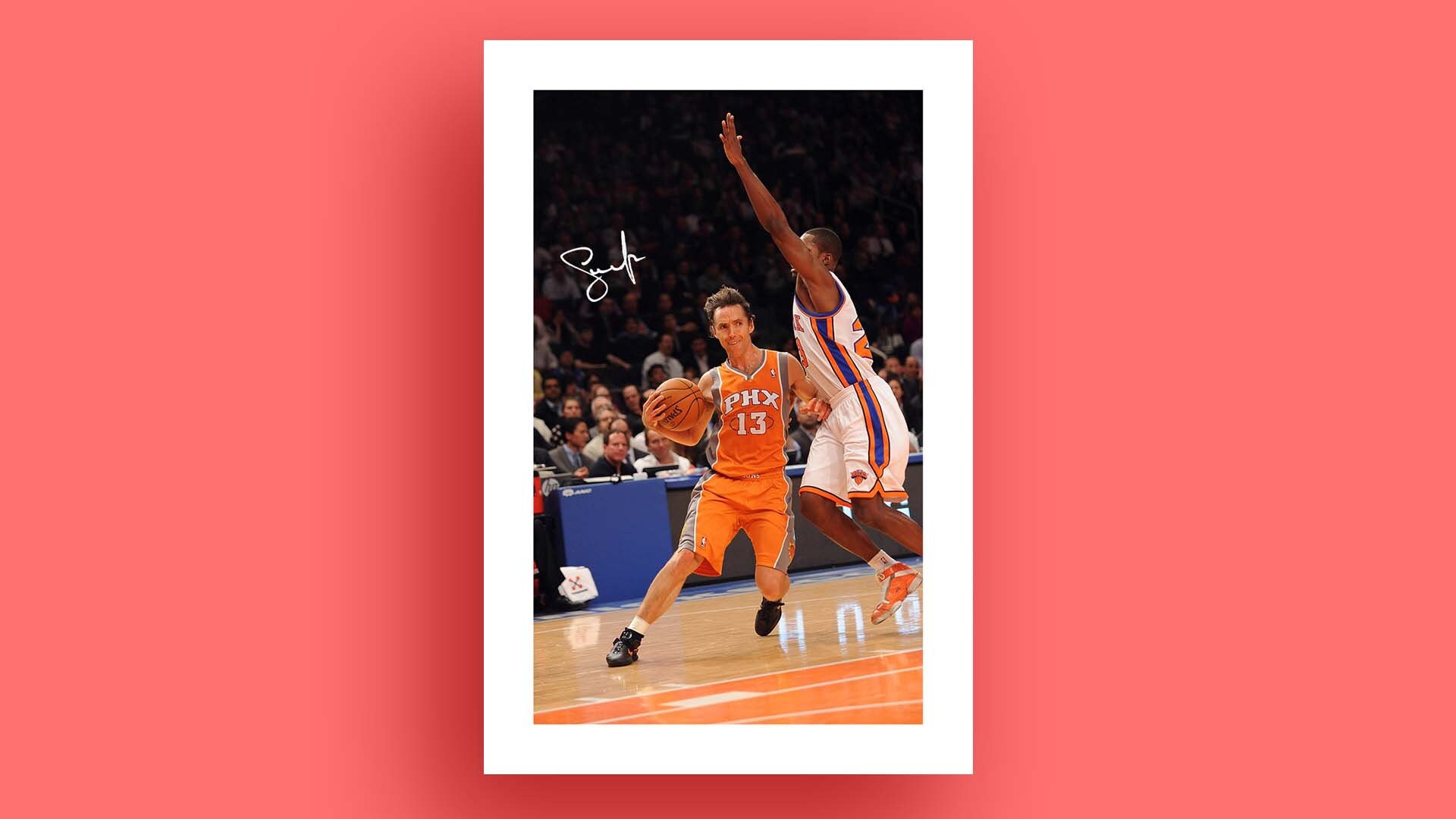 Steve Nash Poster Steve Nash Phoenix Suns Poster Vintage - Etsy