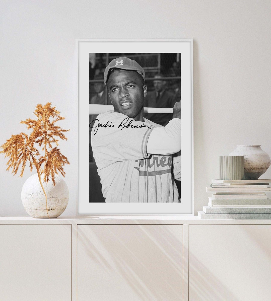 Jackie Robinson Brooklyn Dodgers Poster Jackie Robinson Print Jackie ...