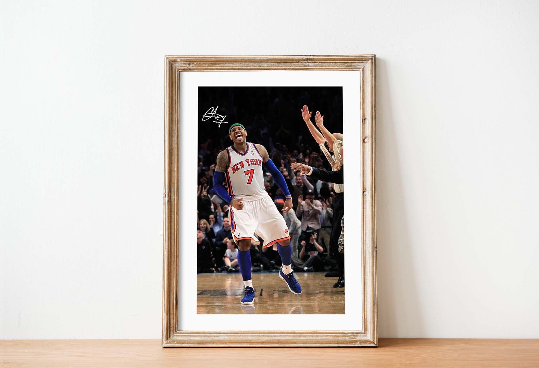 Carmelo Anthony New York Knicks Poster Carmelo Anthony Poster New York ...