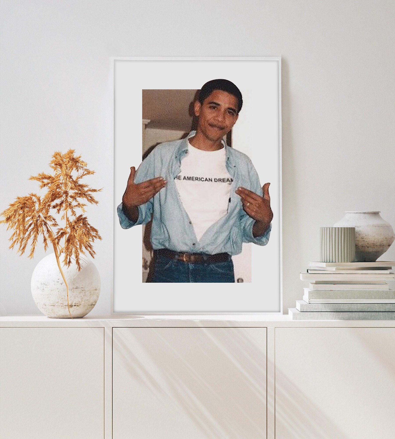 Barack Obama American Dream Poster Obama Print Obama Supreme Photo ...