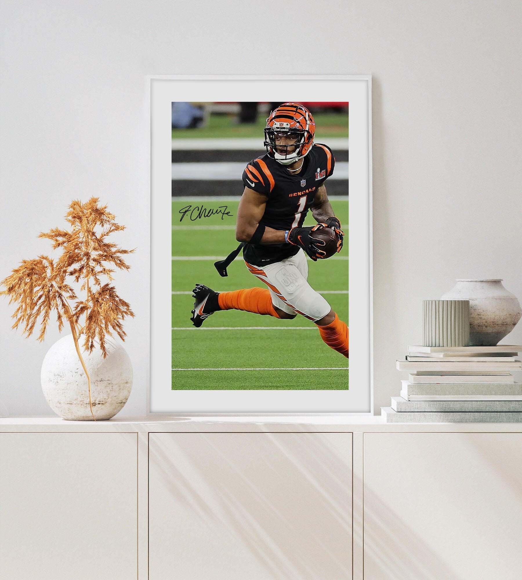 Ja'marr Chase Cincinnati Bengals Poster Jamarr Chase Poster Cincinnati ...
