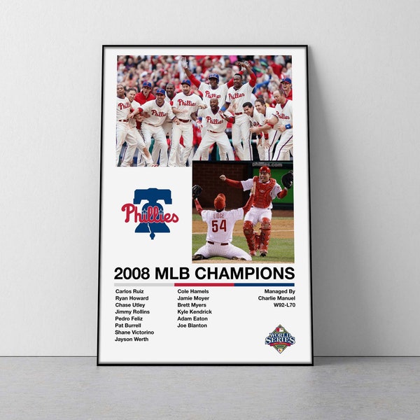 2008 Phillies World Series Etsy