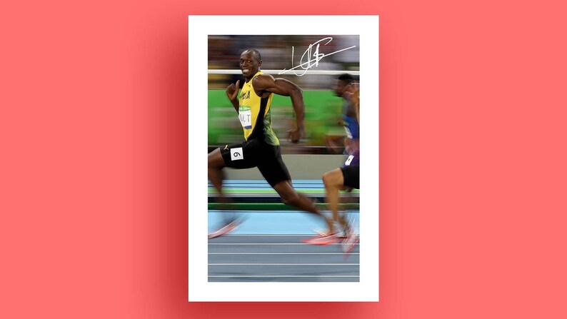 Usain Bolt Poster Usain Bolt Print London Olympics Poster Usain Bolt ...