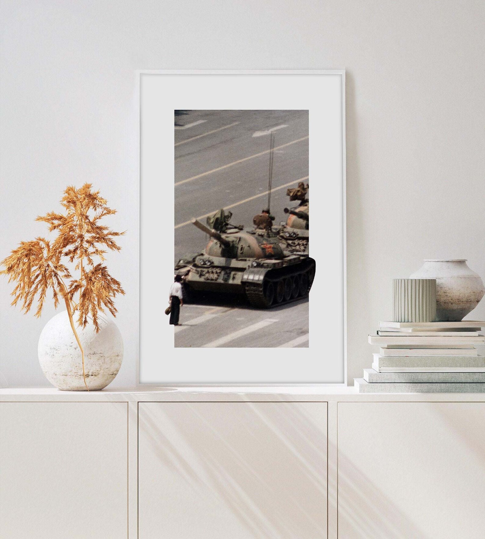 Tank Man Poster Tiananmen Square Tank Man Poster China Print Communist ...