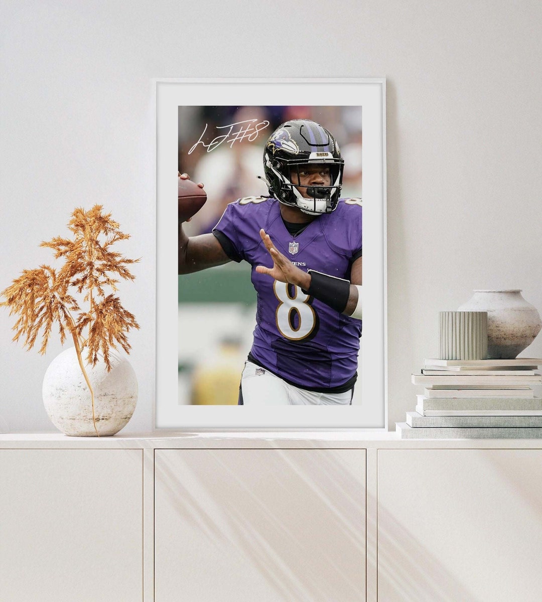 Lamar Jackson Baltimore Ravens Poster Lamar Jackson Baltimore Ravens ...