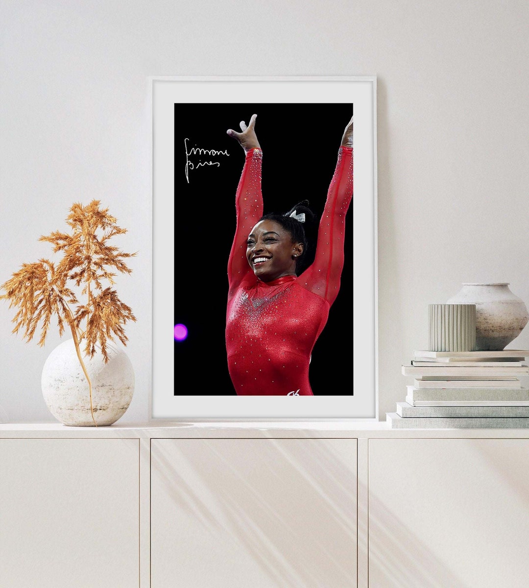 Simone Biles Poster Simone Biles Print Gymnastics Poster - Etsy