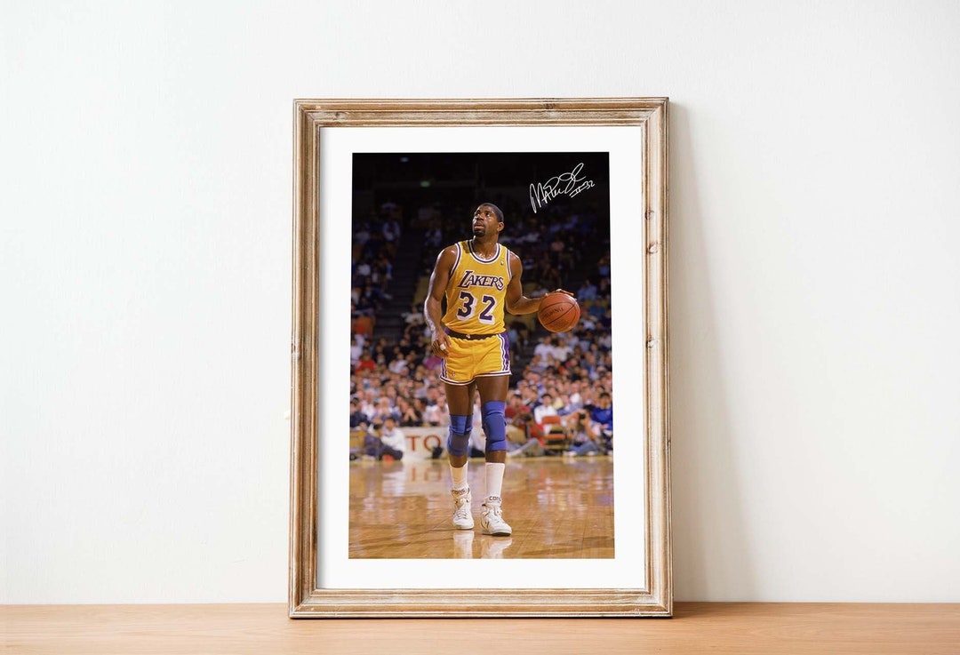 Magic Johnson Lakers Poster Magic Johnson Los Angeles Lakers Poster ...