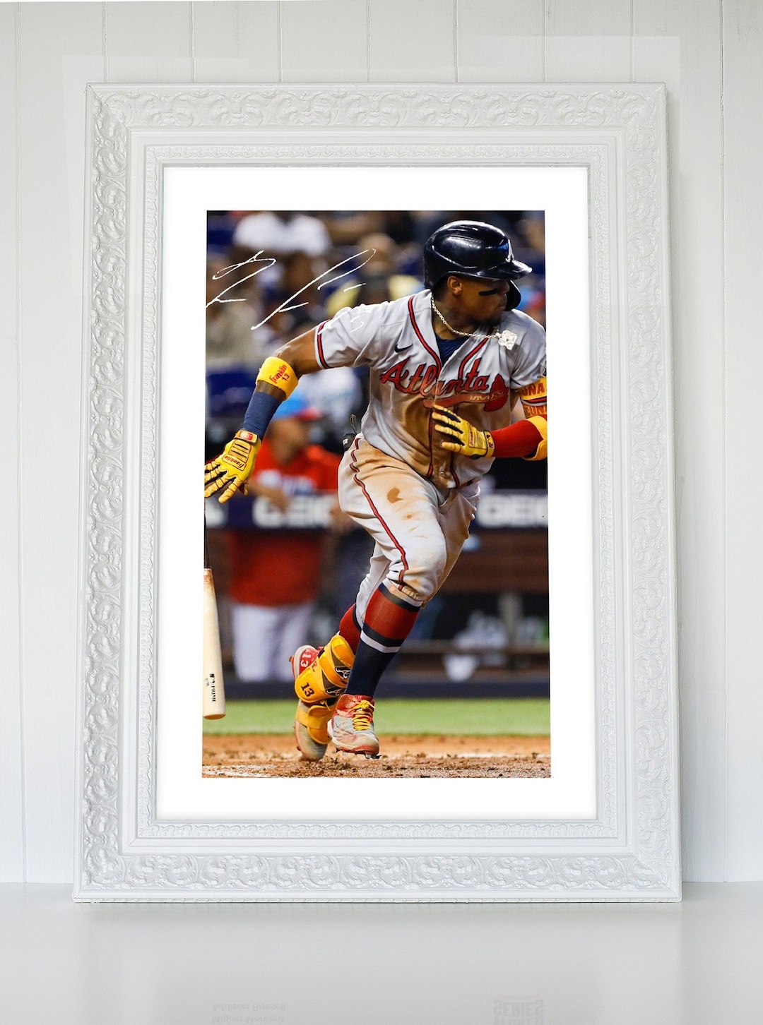 Ronald Acuna Jr. Atlanta Braves Poster Ronald Acuna Jr. Print Atlanta ...