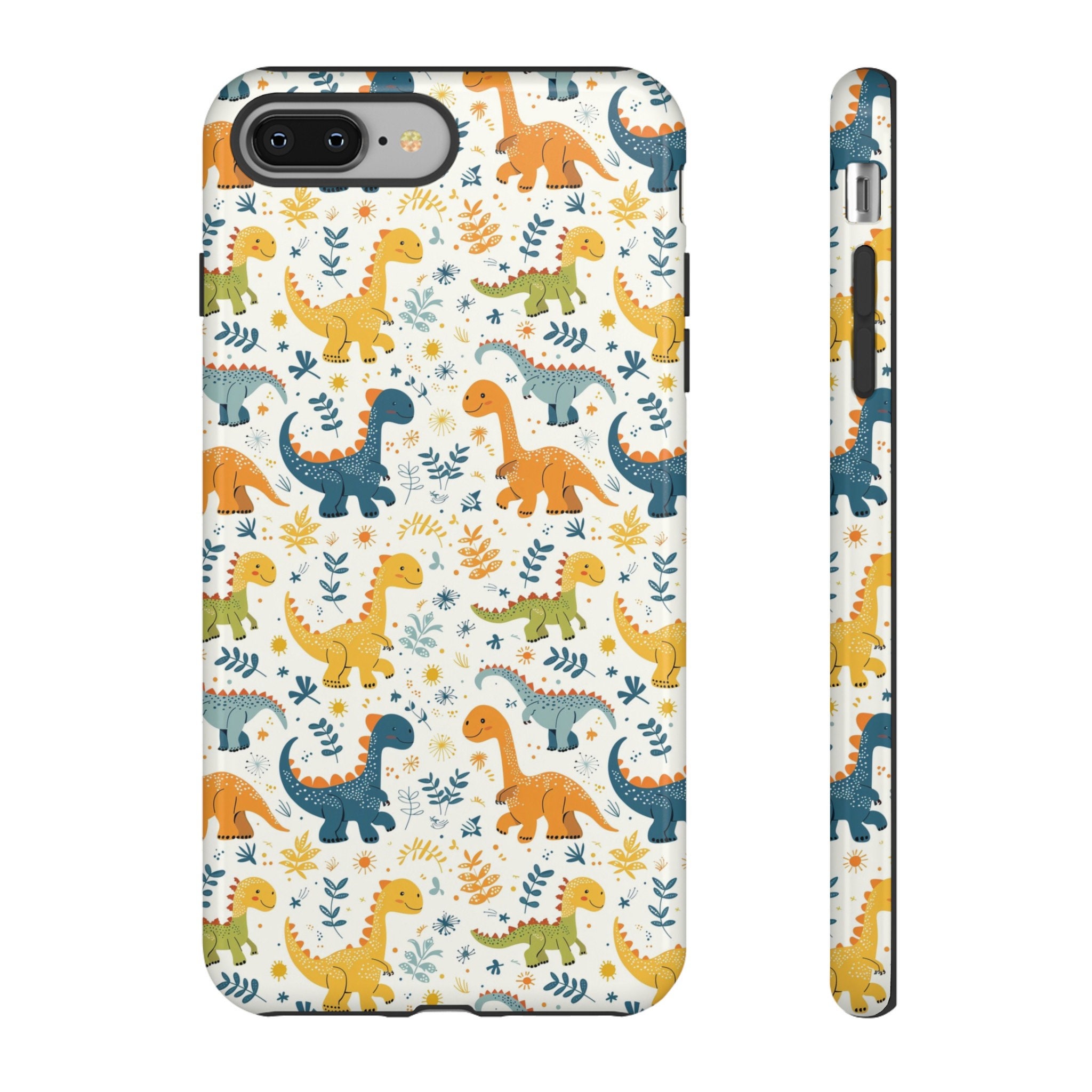 Dinosaurs Phone Case for iPhone 15, 14, 13, 12, 11, X, Google Pixel 8 ...
