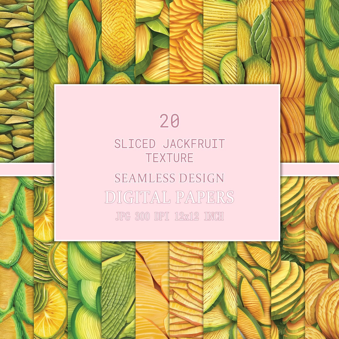 Sliced Jackfruit Texture Seamless Patterns - Etsy