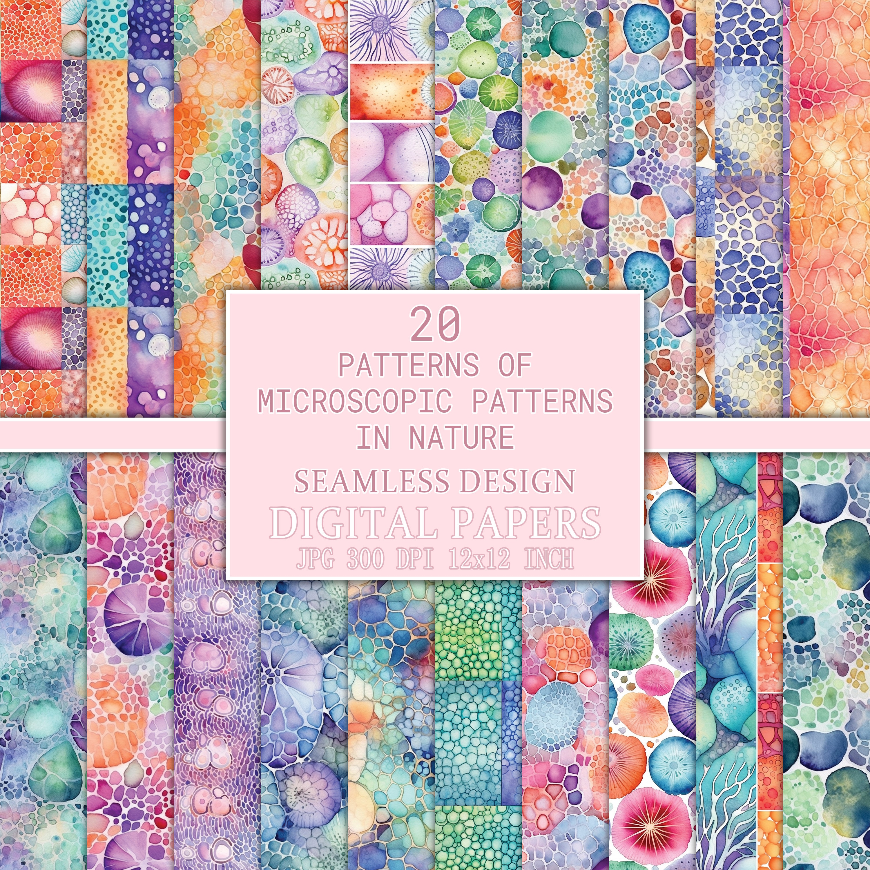 Microscopic Patterns In Nature