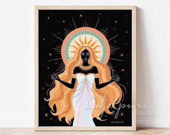 Sun Goddess Sol - Etsy