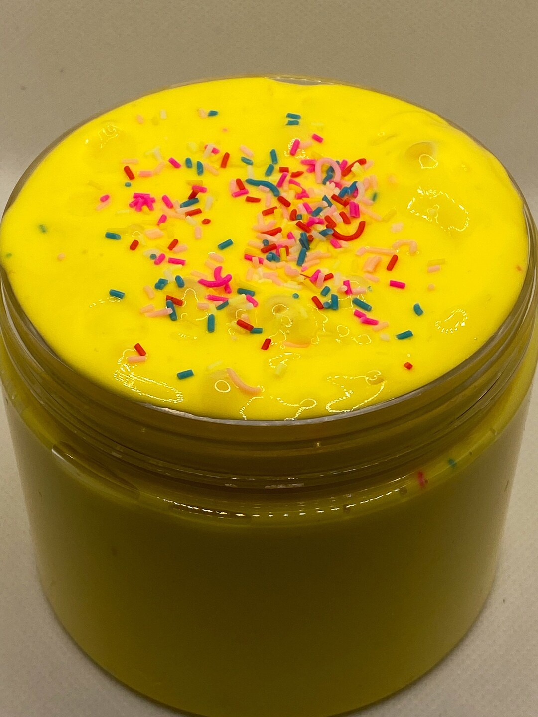 Cake Batter Slime!! - Etsy