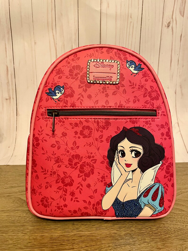 Loungefly Rhinestoned Snow White Mini Backpack - Etsy