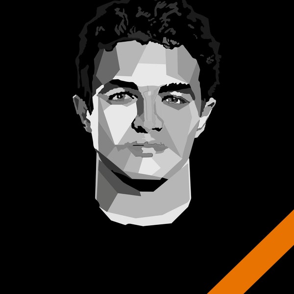 Lando Norris Drawing - Etsy