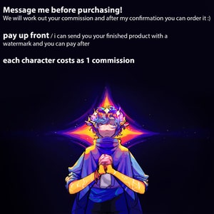 Digital Art Commissions Anime - Etsy