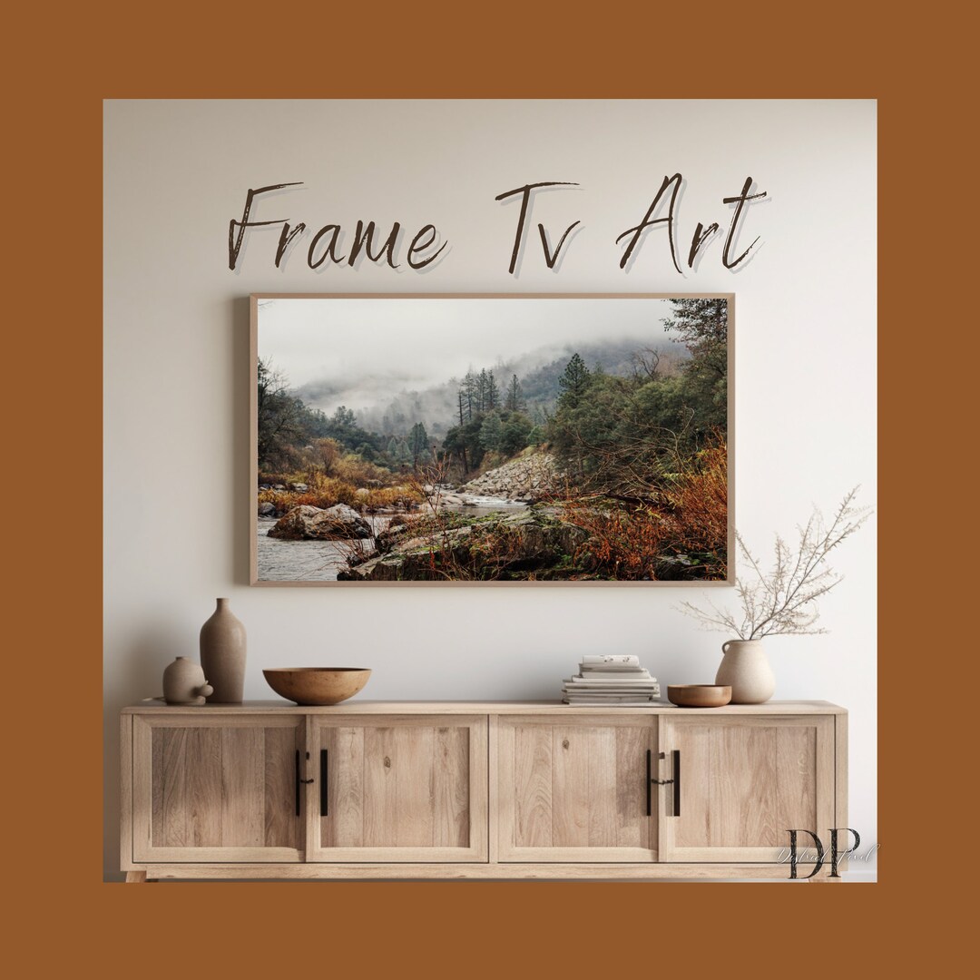 Samsung Frame Tv Artful Tv Art Fall Art Autumn Mountain Landscape, Fall ...