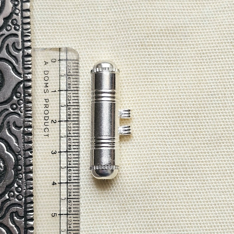 Medium Silver Filled Secret Box, Prayer Box, Ethnic Pendants, Amulet ...