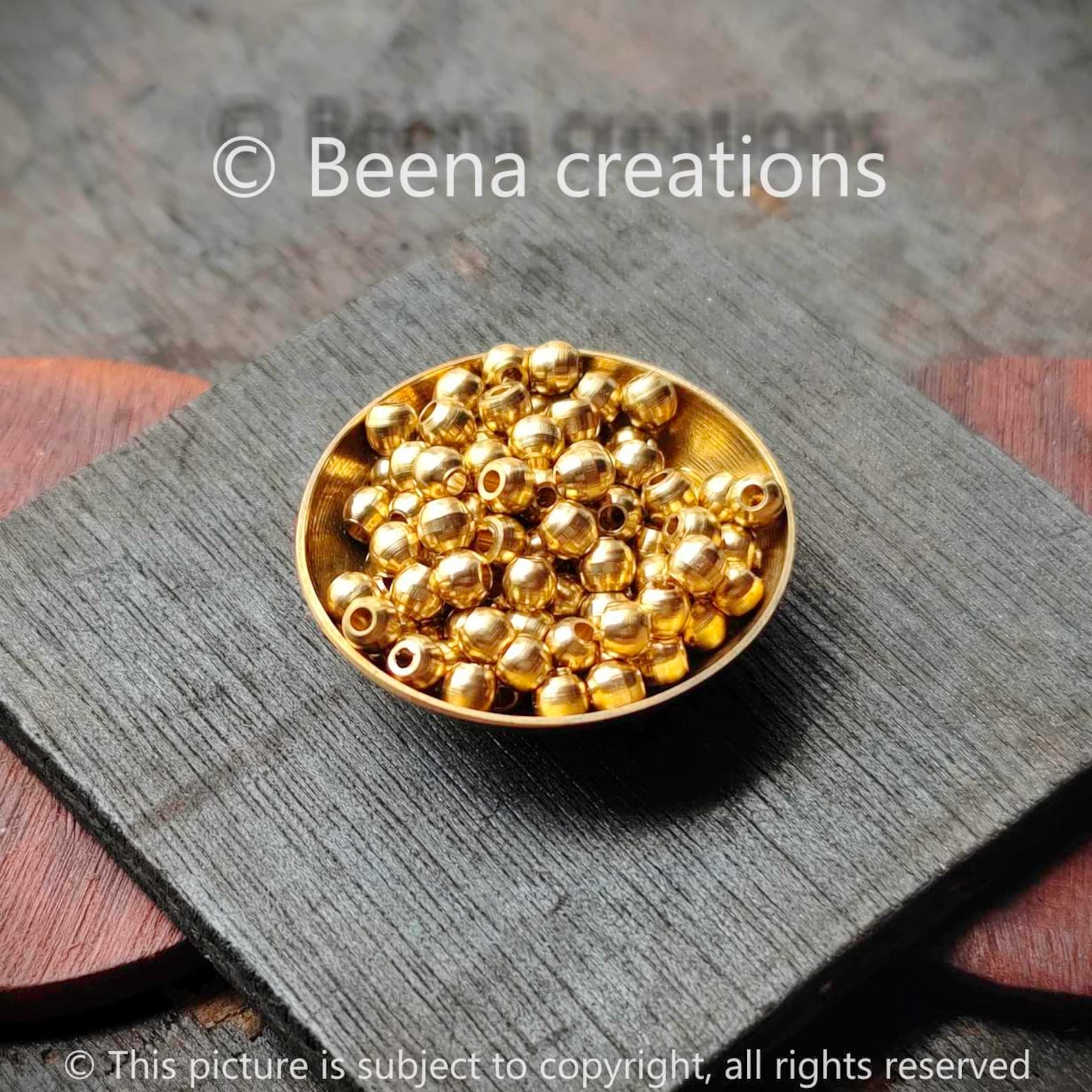 4MM Round Brass Beads Silverfilled Round Beads Metal Beads - Etsy