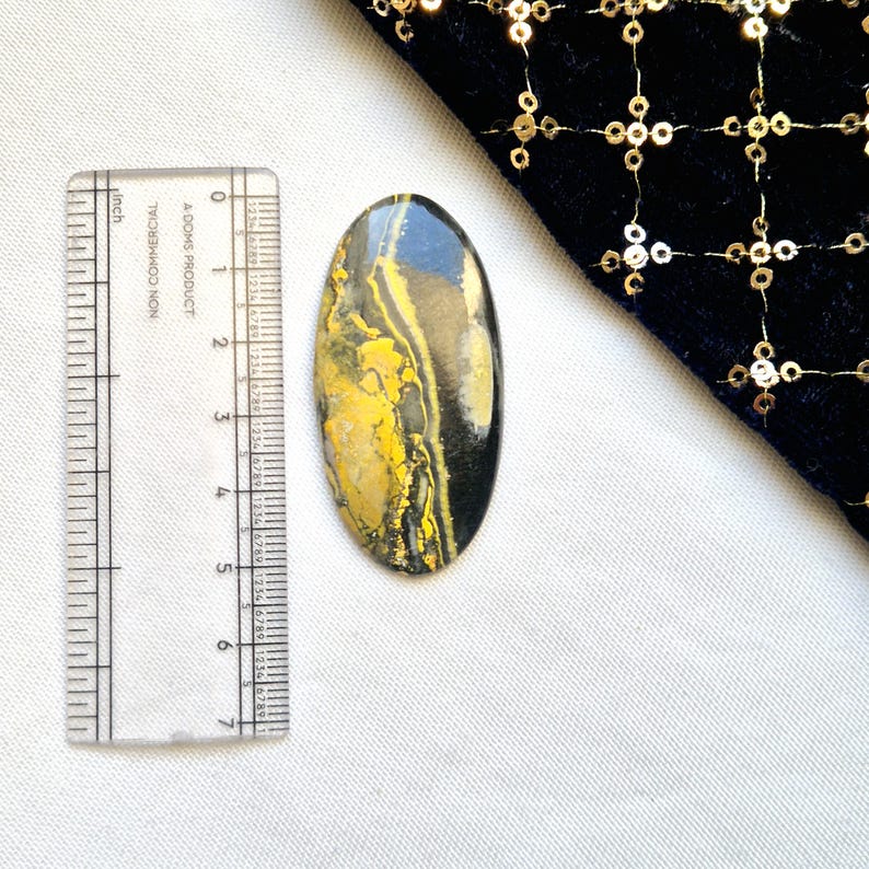 Beautiful Bumble Bee Cabochon Stones, Brass Frame Cabochon Stone ...