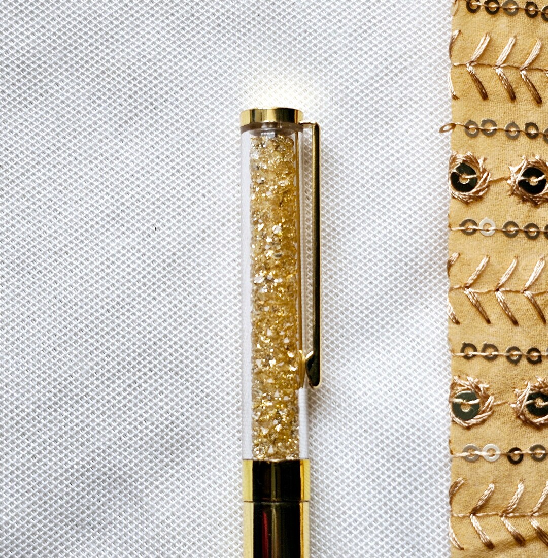 Radiant Elegance: the Gemstone-inspired Diamond Pen, Brass Diamond Pen ...