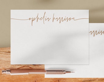 Modern Note Cards - Etsy